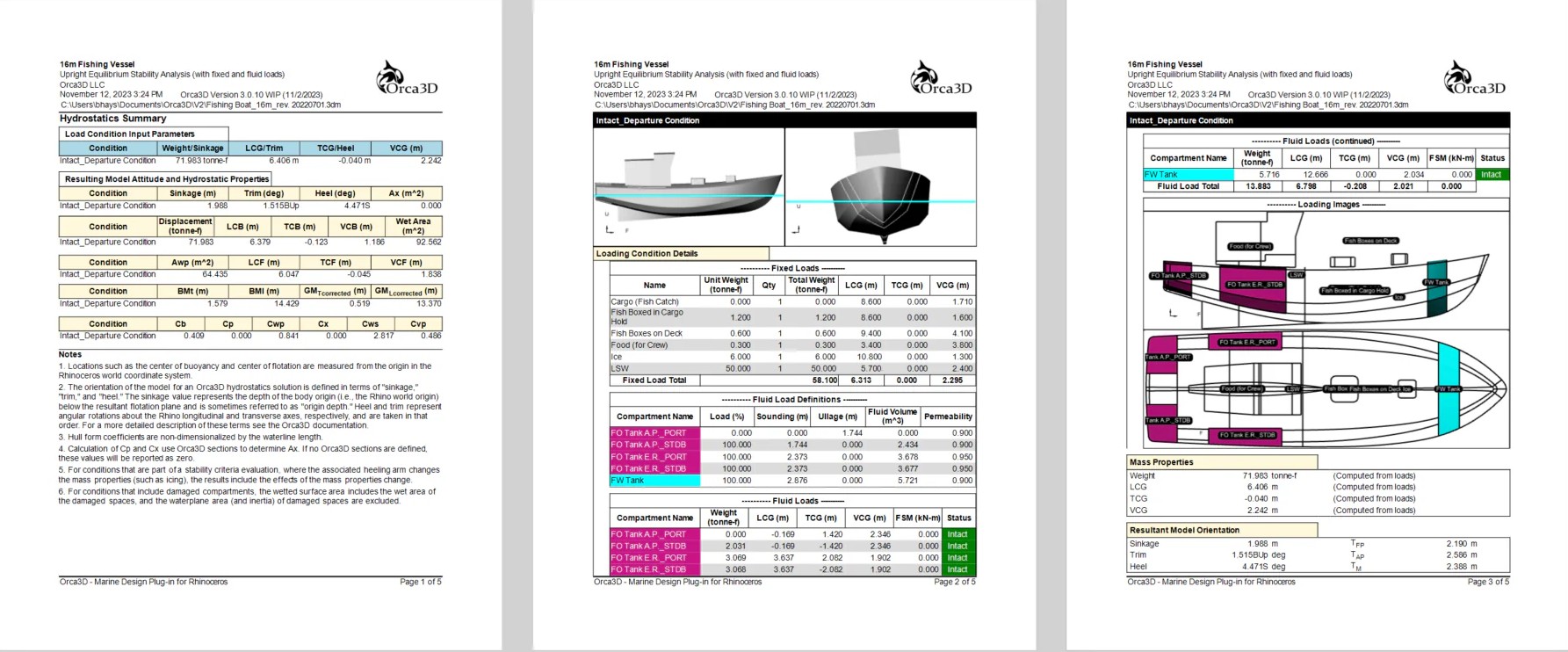Orca3D 3 商業版 (穩定性模組) - 曲面實業 | Surface Tech Inc.